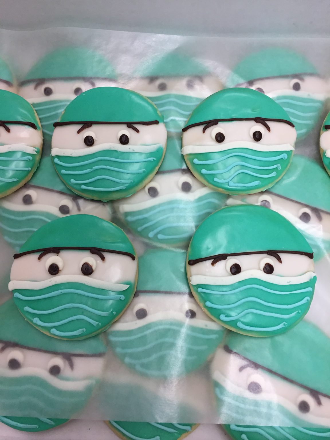 Dr or Nurse in Mask Cookies | The Cookie Company